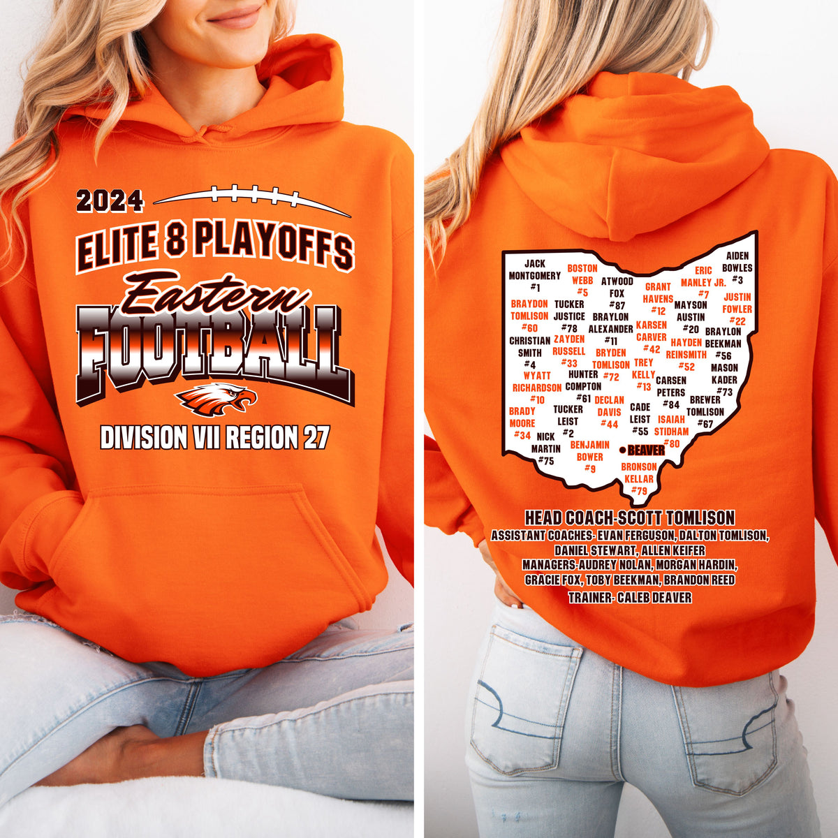 MADE TO ORDER: ADULT UNISEX 2024 EASTERN FOOTBALL PLAYOFF – Elizabeth's ...