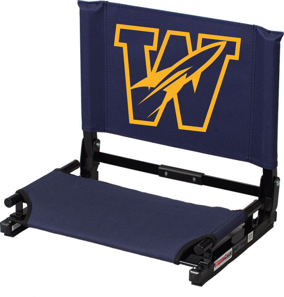 Wellston Rockets Folding Stadium Chair – Elizabeth's Custom Tees