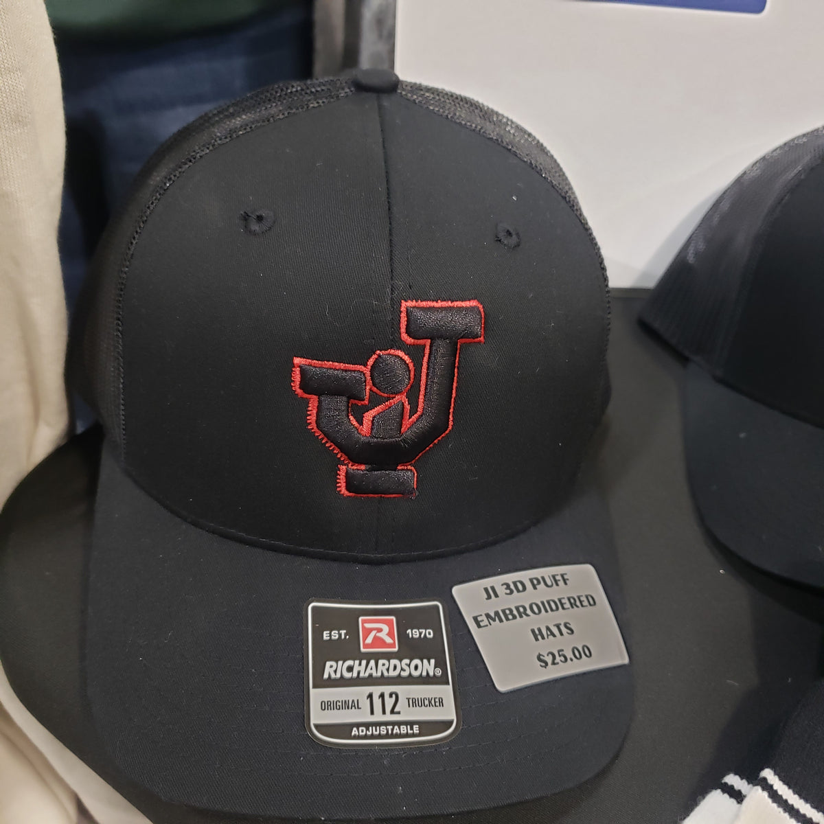 Jackson Ironmen Ji Richardson 3D Puff Hat – Elizabeth's Custom Tees